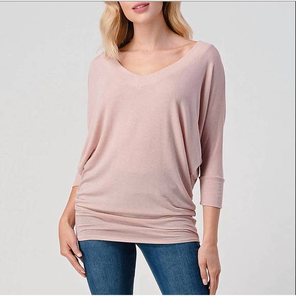 HEIMIOUS | Tops | New Heimious Penelope Tunic Top In Pink | Poshmark